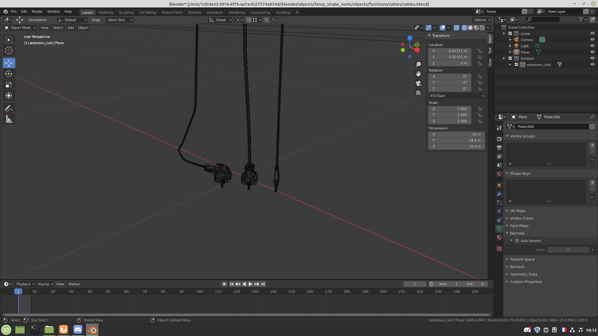 3D Cables Model - TurboSquid 1827054