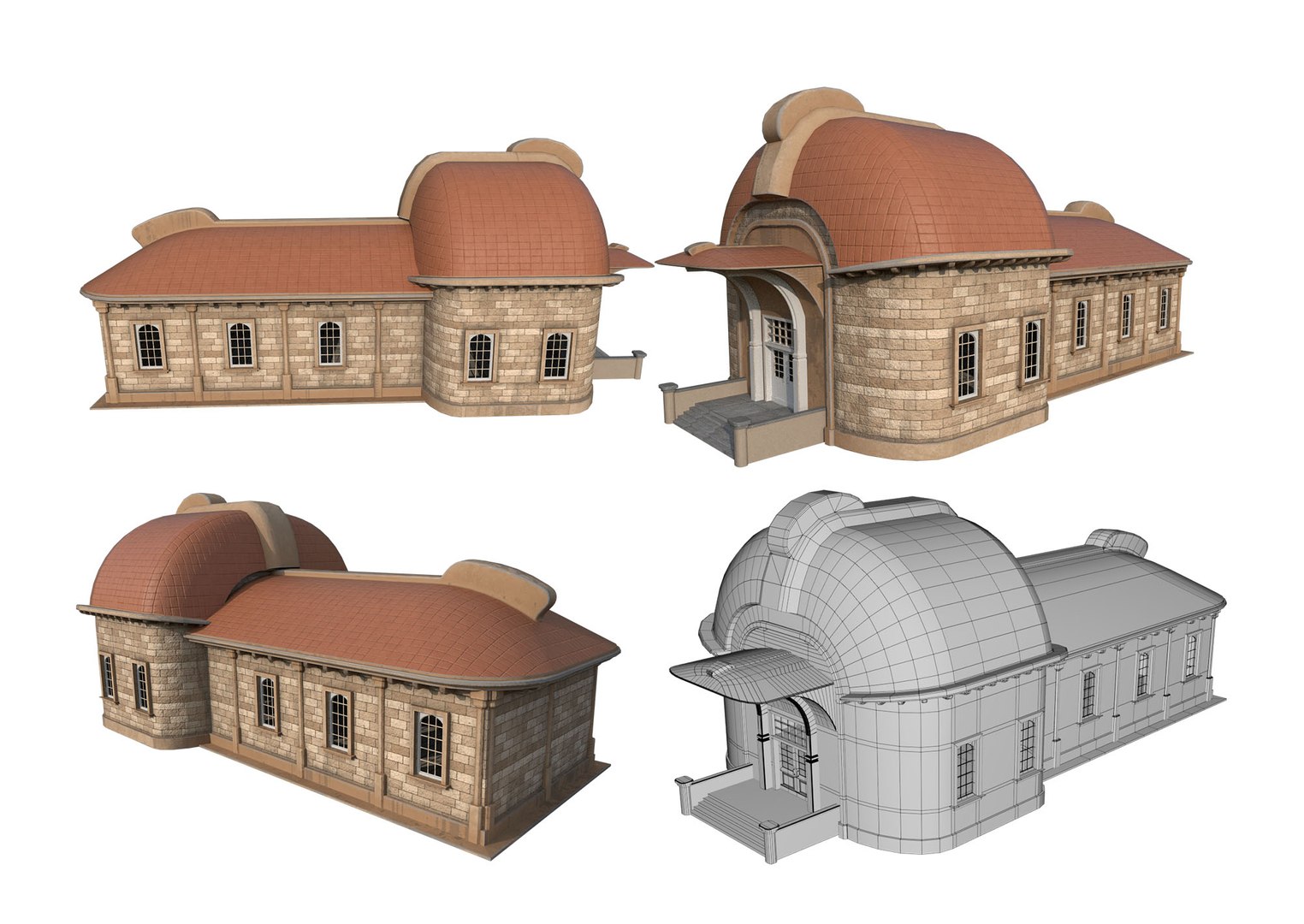 Fantasy House Collection 3D Model - TurboSquid 1817727