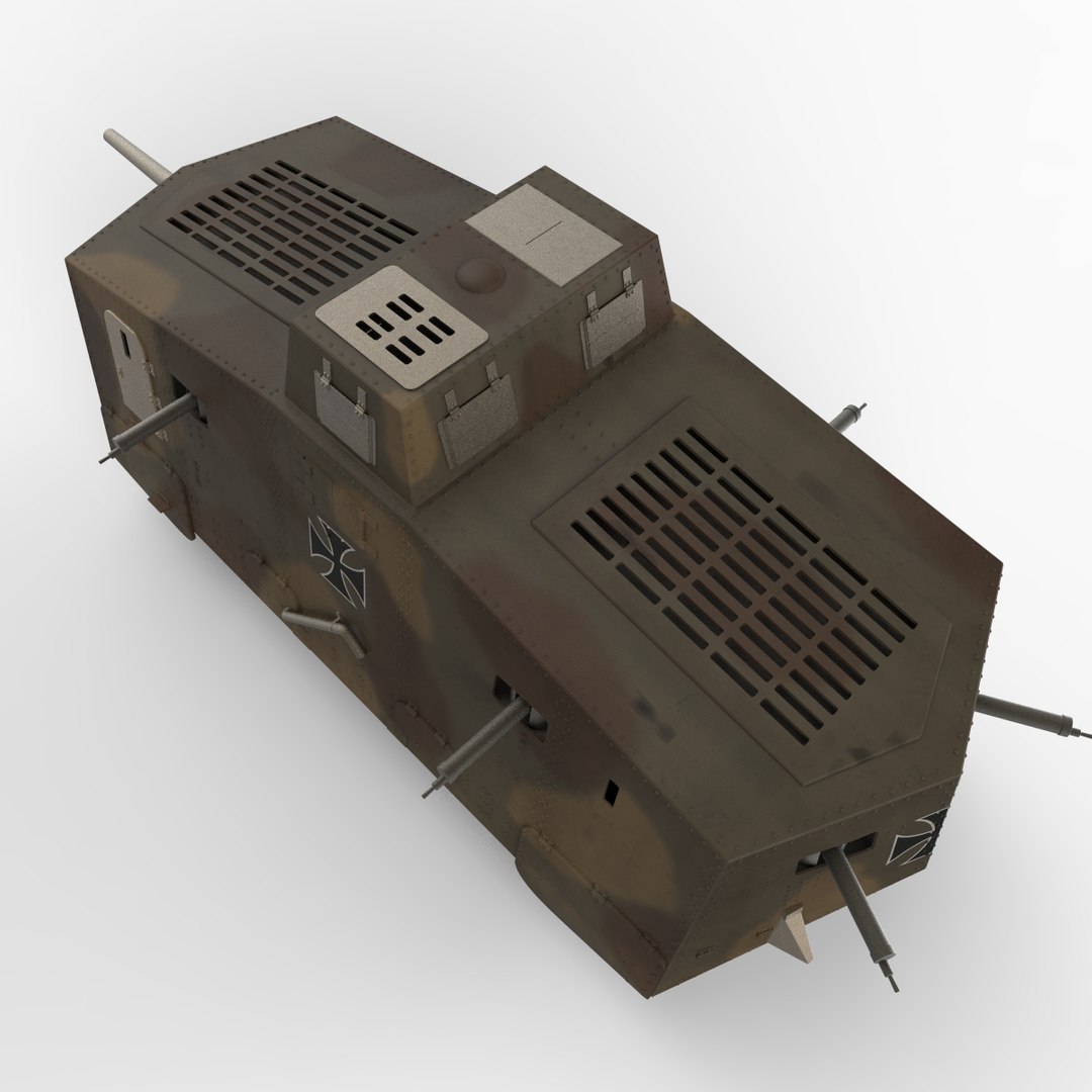 Maya A7v German Tank