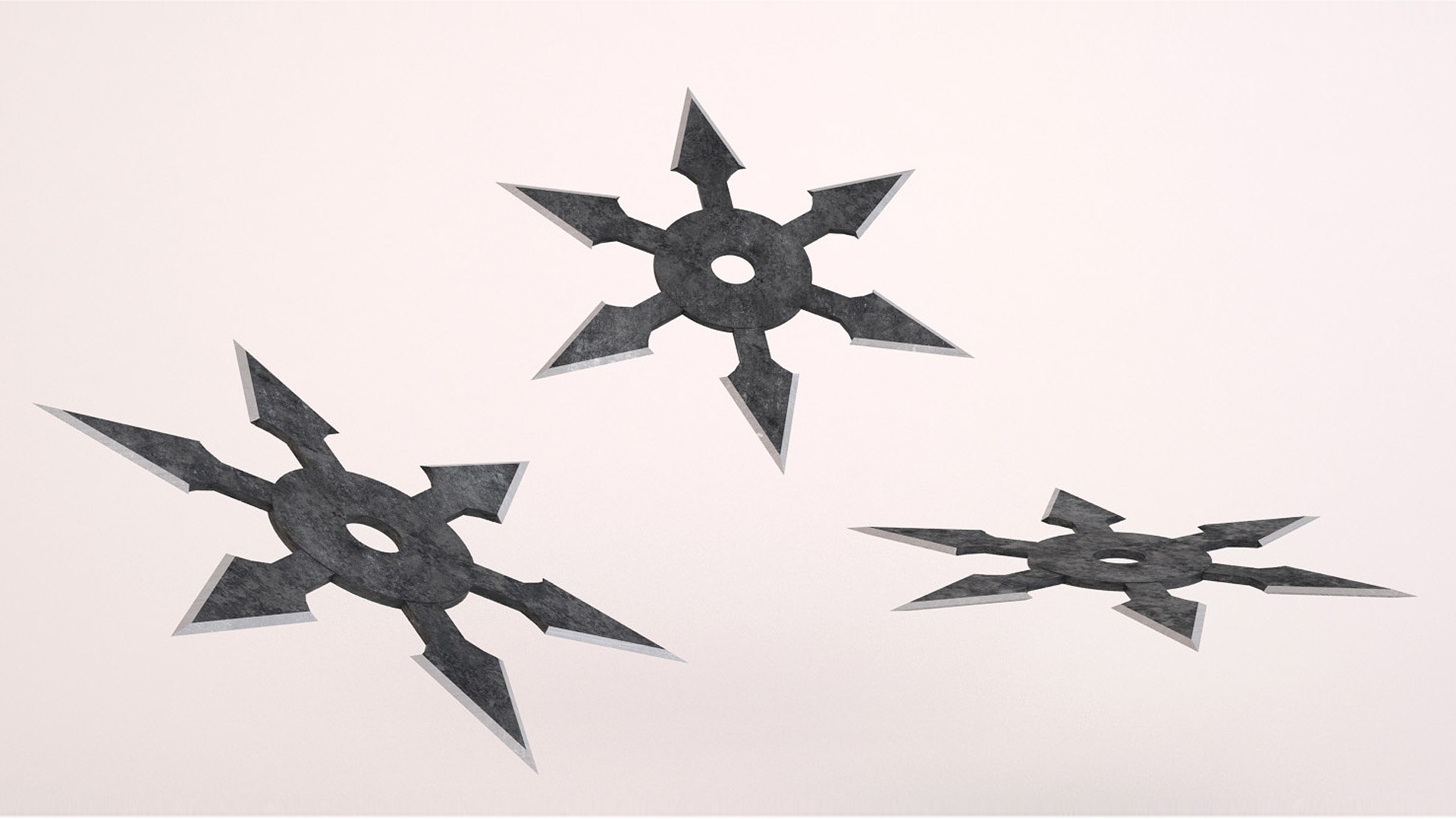 Roppo Throwing Star 3D - TurboSquid 1422799