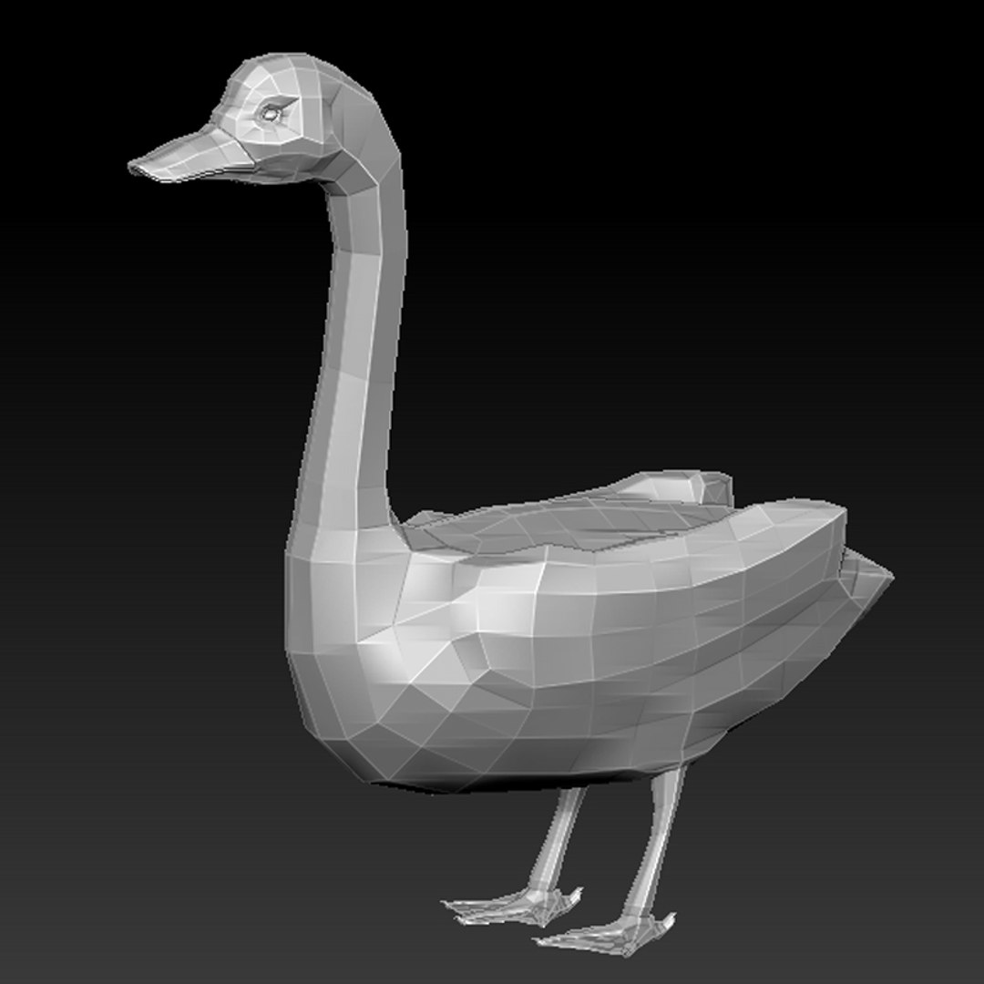 3D Duck - TurboSquid 1198056