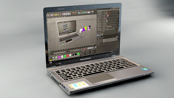 3D laptop model - TurboSquid 1309687
