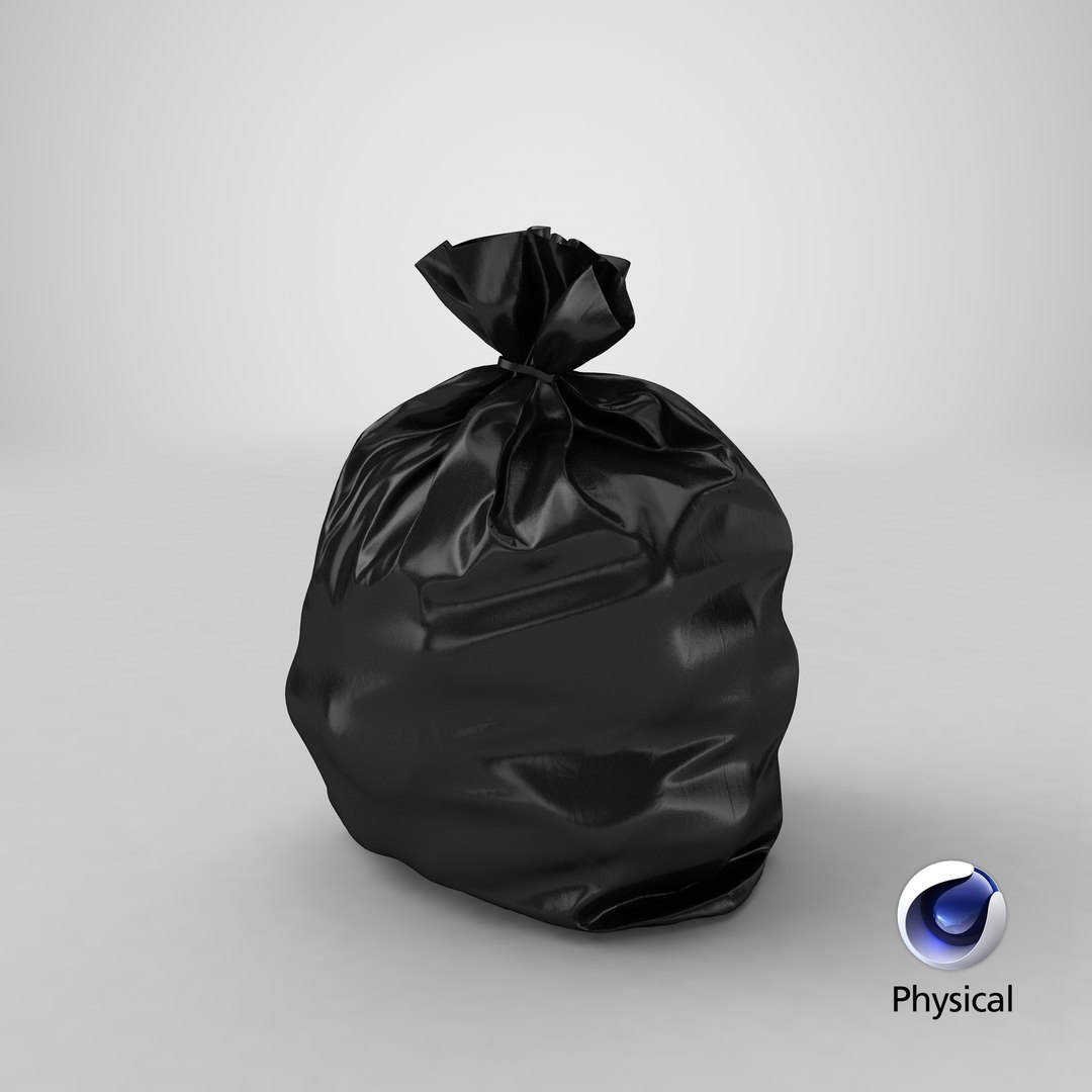 Garbage Bag 1v PBR 3D model - TurboSquid 2121947