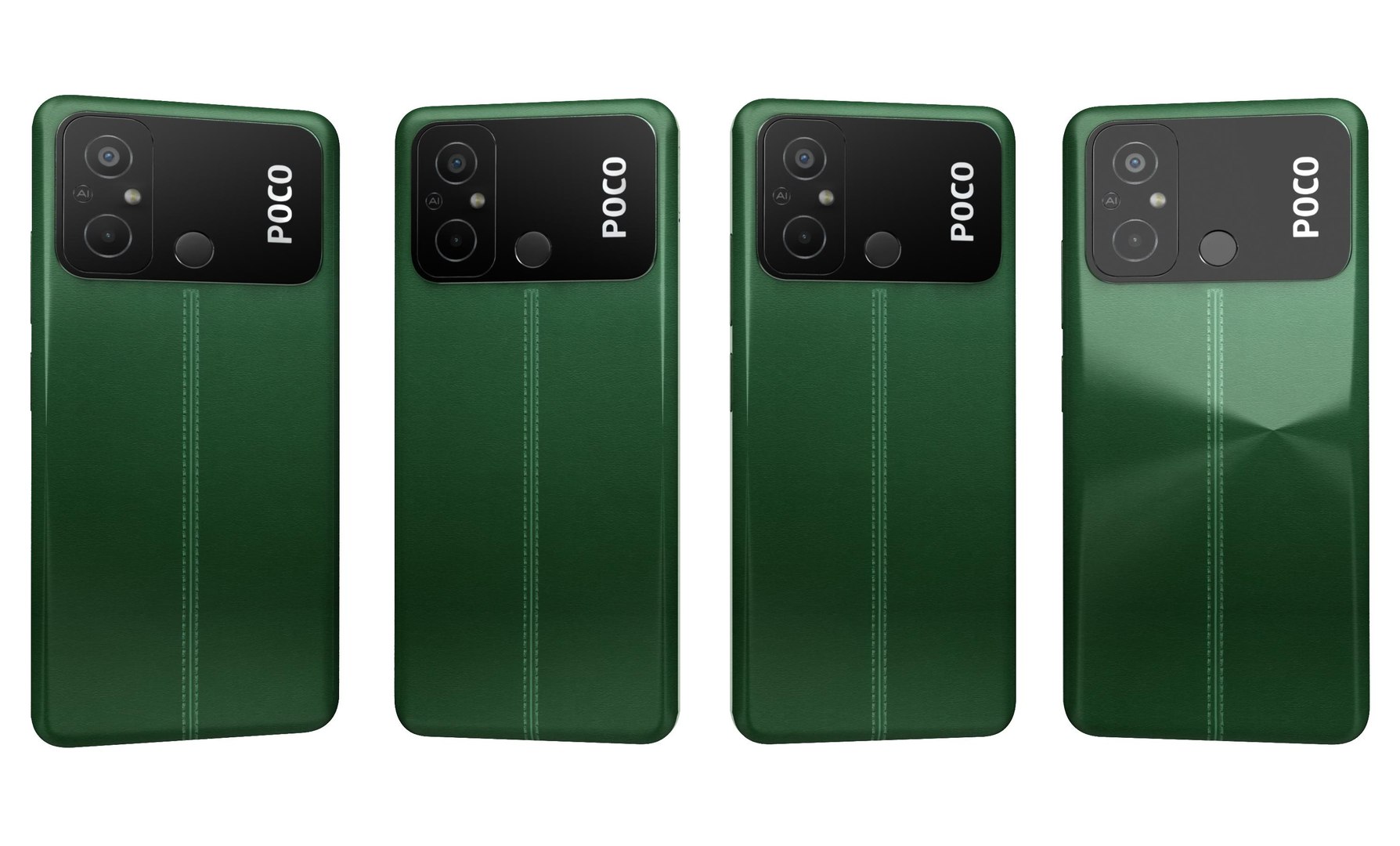Xiaomi Poco C55 Green 3D Model - TurboSquid 2048892