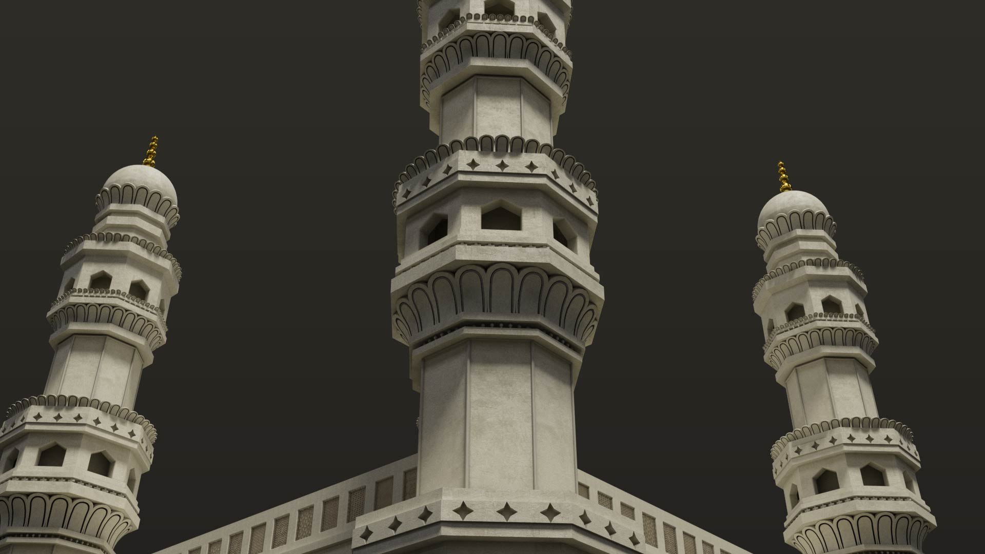 3D Charminar - TurboSquid 2425821