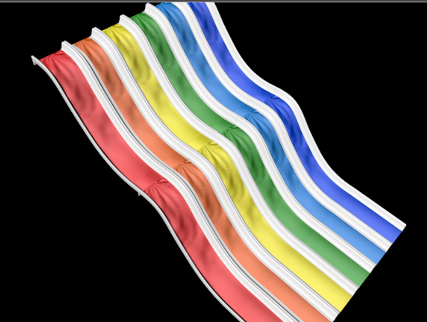 C4d Slide Colors Rainbow