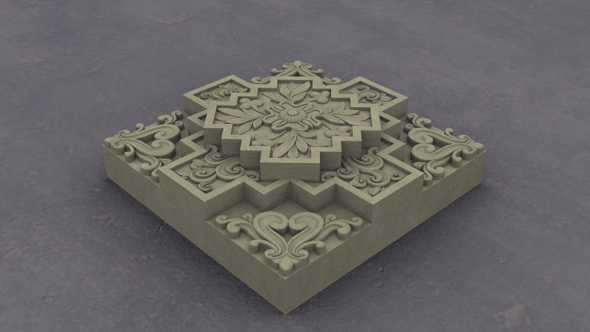 3D Carved Stone Inscriptions 02MM Model - TurboSquid 2102775