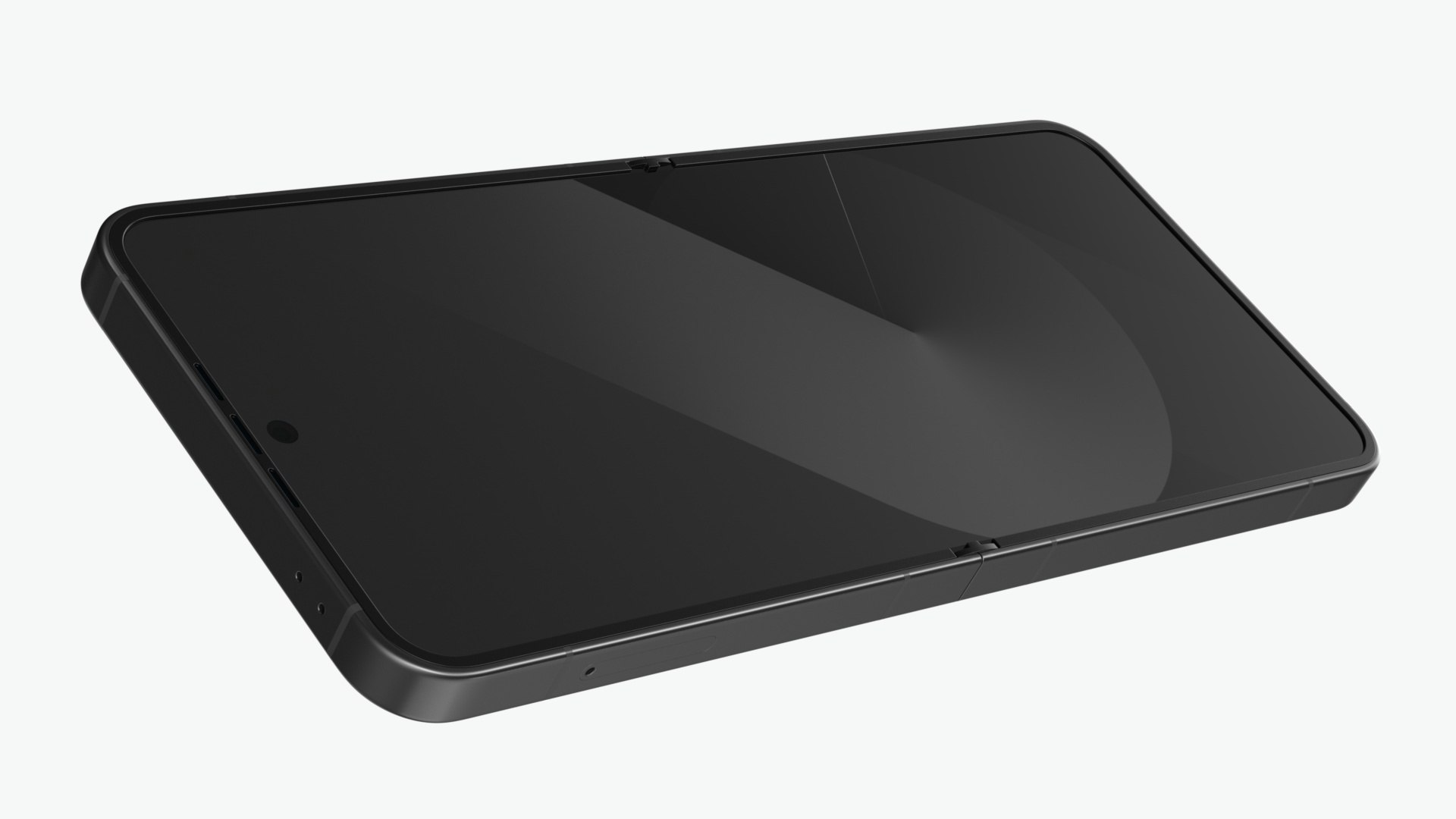 Samsung Galaxy Z Flip 6 Crafted Black 3D Model - TurboSquid 2254135