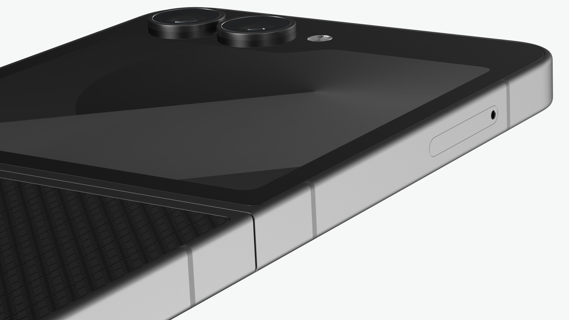 Samsung Galaxy Z Flip 6 Crafted Black 3D Model - TurboSquid 2254135