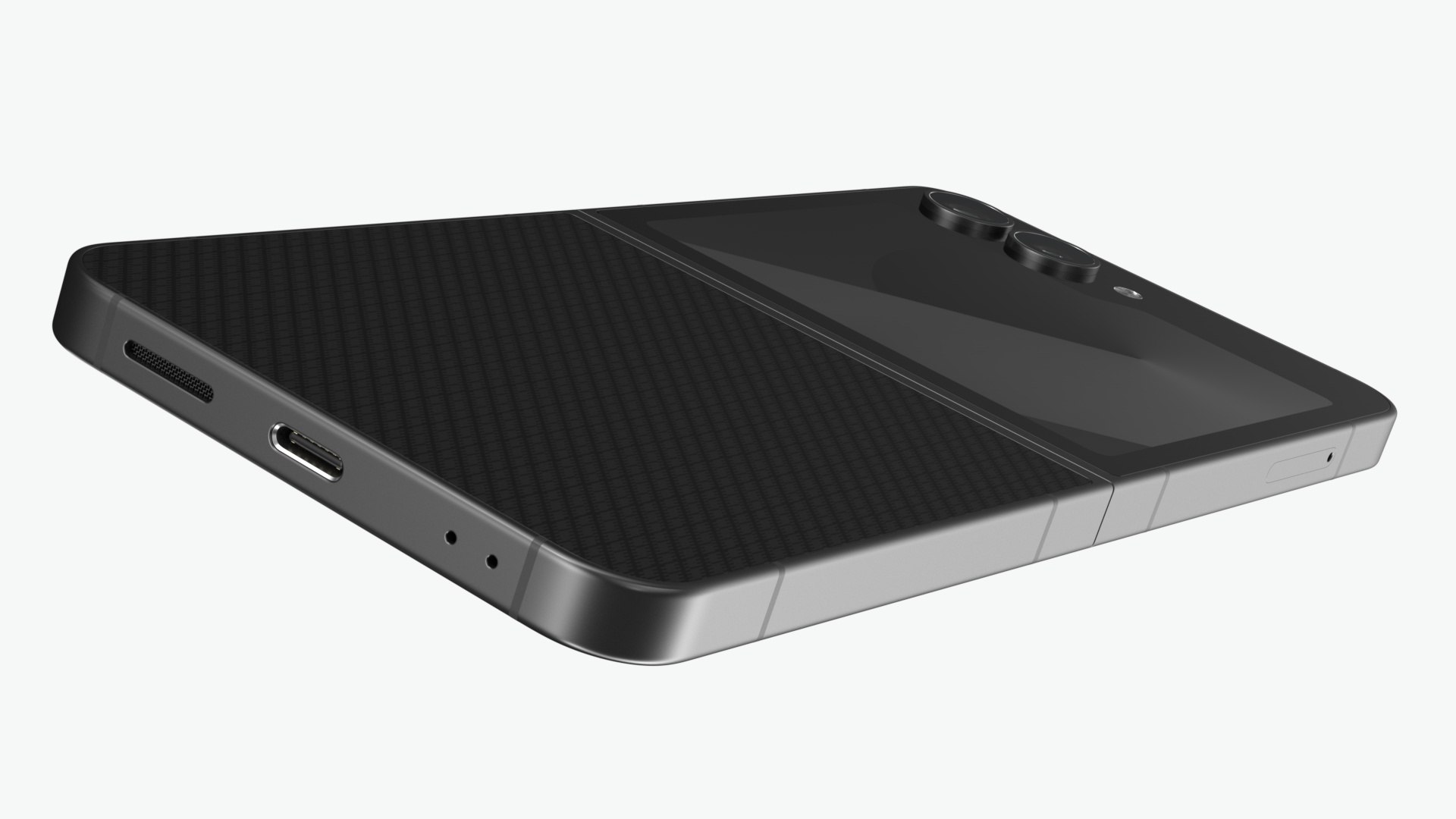 Samsung Galaxy Z Flip 6 Crafted Black 3D Model - TurboSquid 2254135