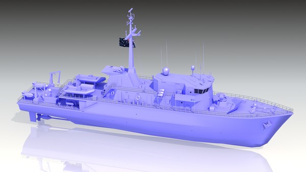 HMAS Huon M-82 Huon class Minehunter Modelo 3D - TurboSquid 1668849