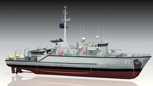 HMAS Huon M-82 Huon class Minehunter Modelo 3D - TurboSquid 1668849