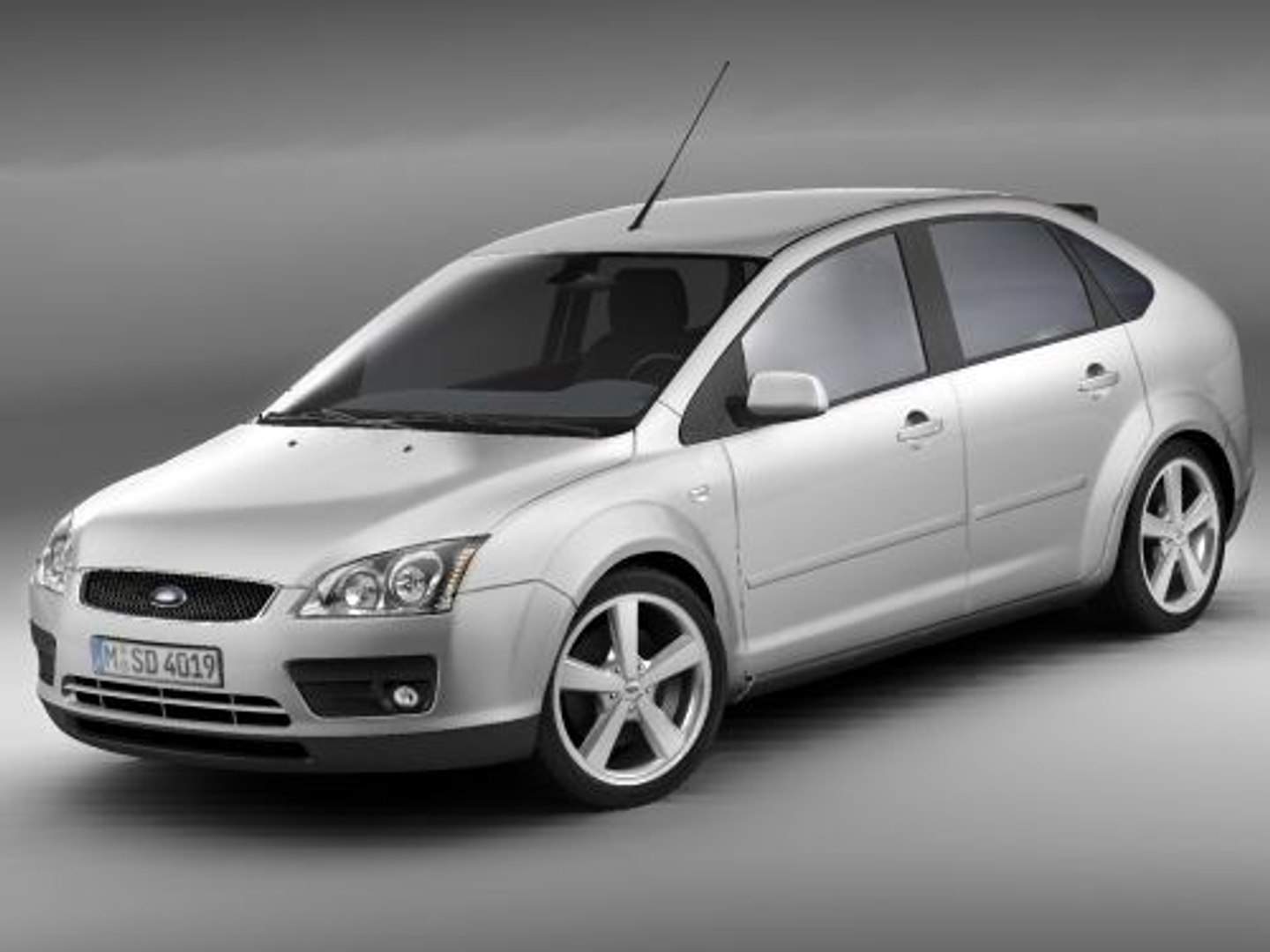 3d Model Focus Ii 5d Hatchback