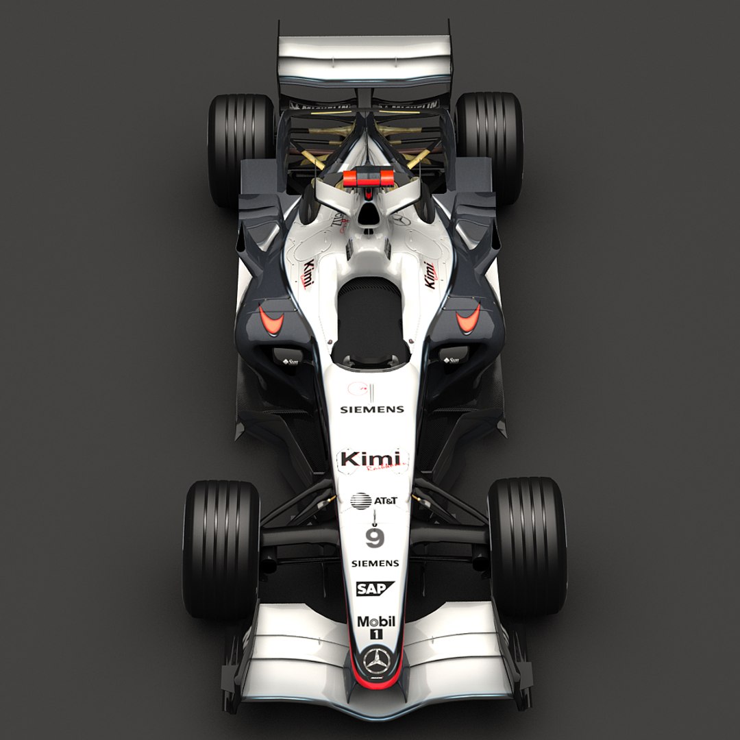 Mp4-20 Modelled 3d Model