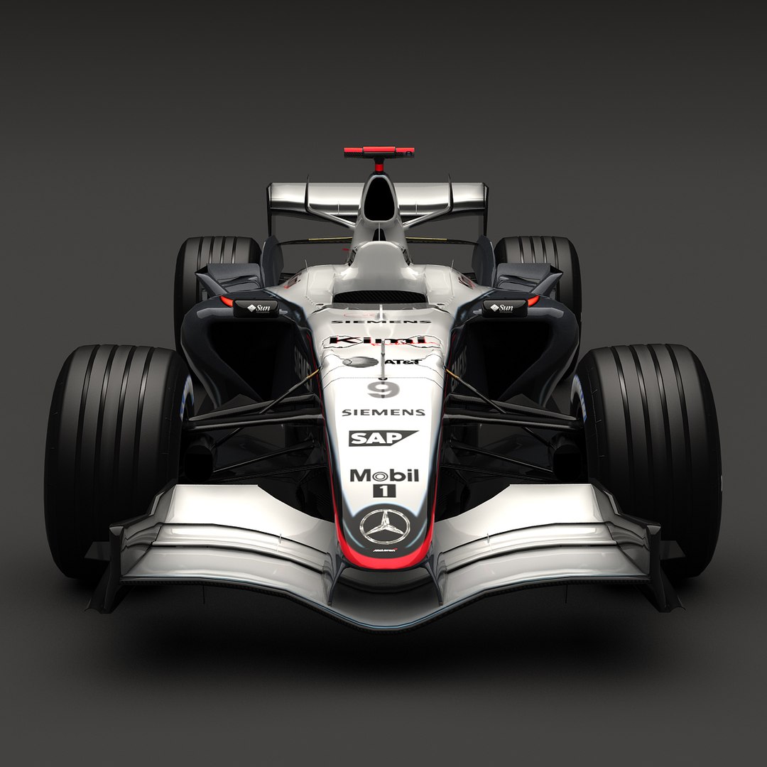 Mp4-20 Modelled 3d Model
