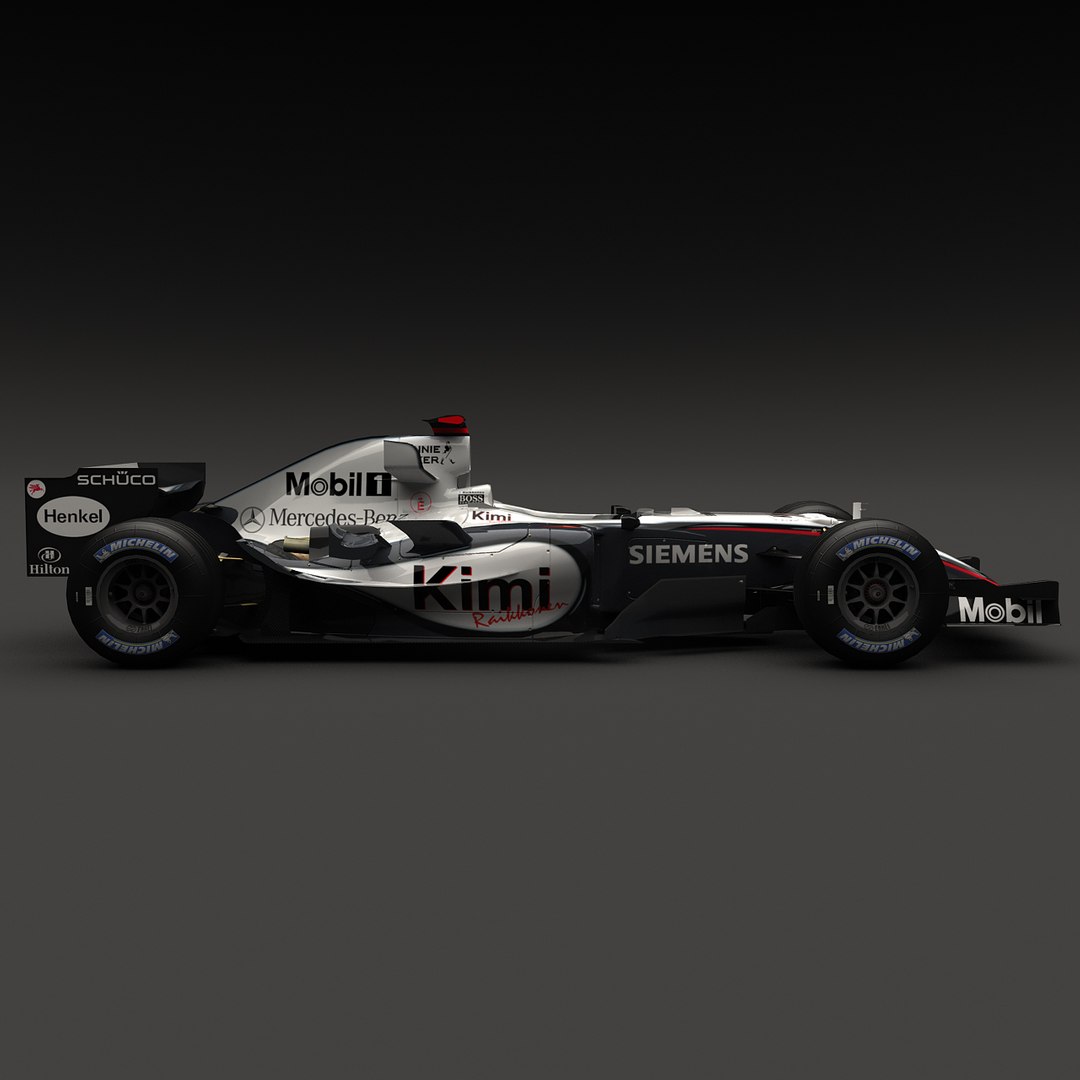 Mp4-20 Modelled 3d Model