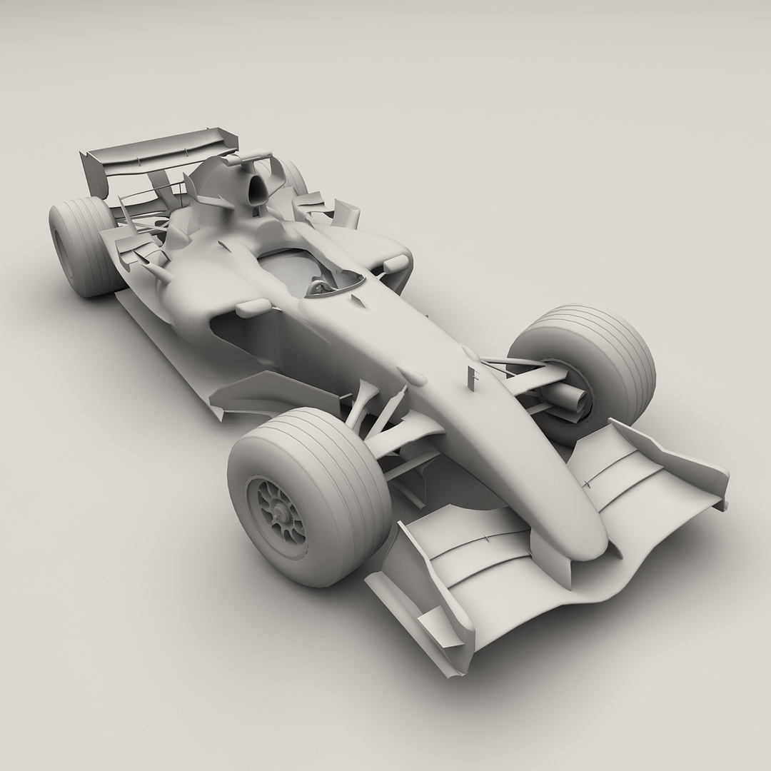 mp4-20 modelled 3d model