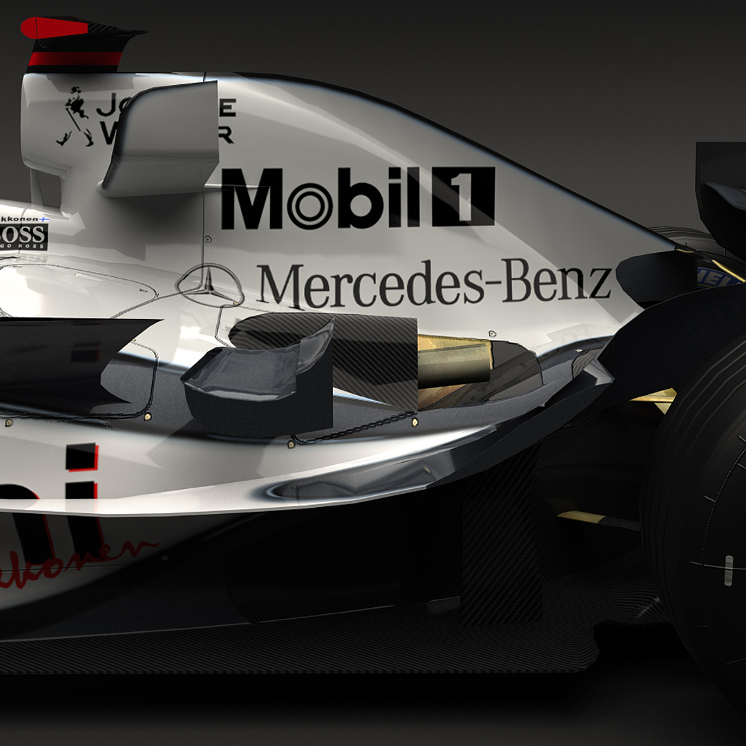 mp4-20 modelled 3d model