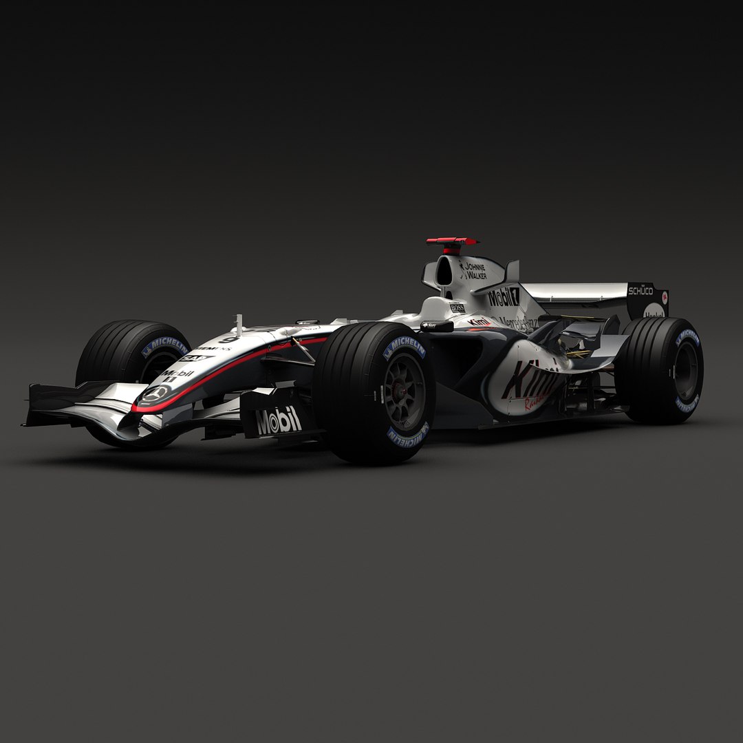 Mp4-20 Modelled 3d Model