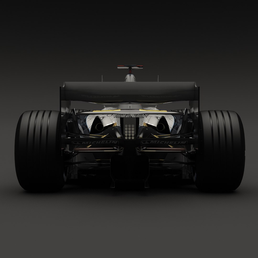 Mp4-20 Modelled 3d Model