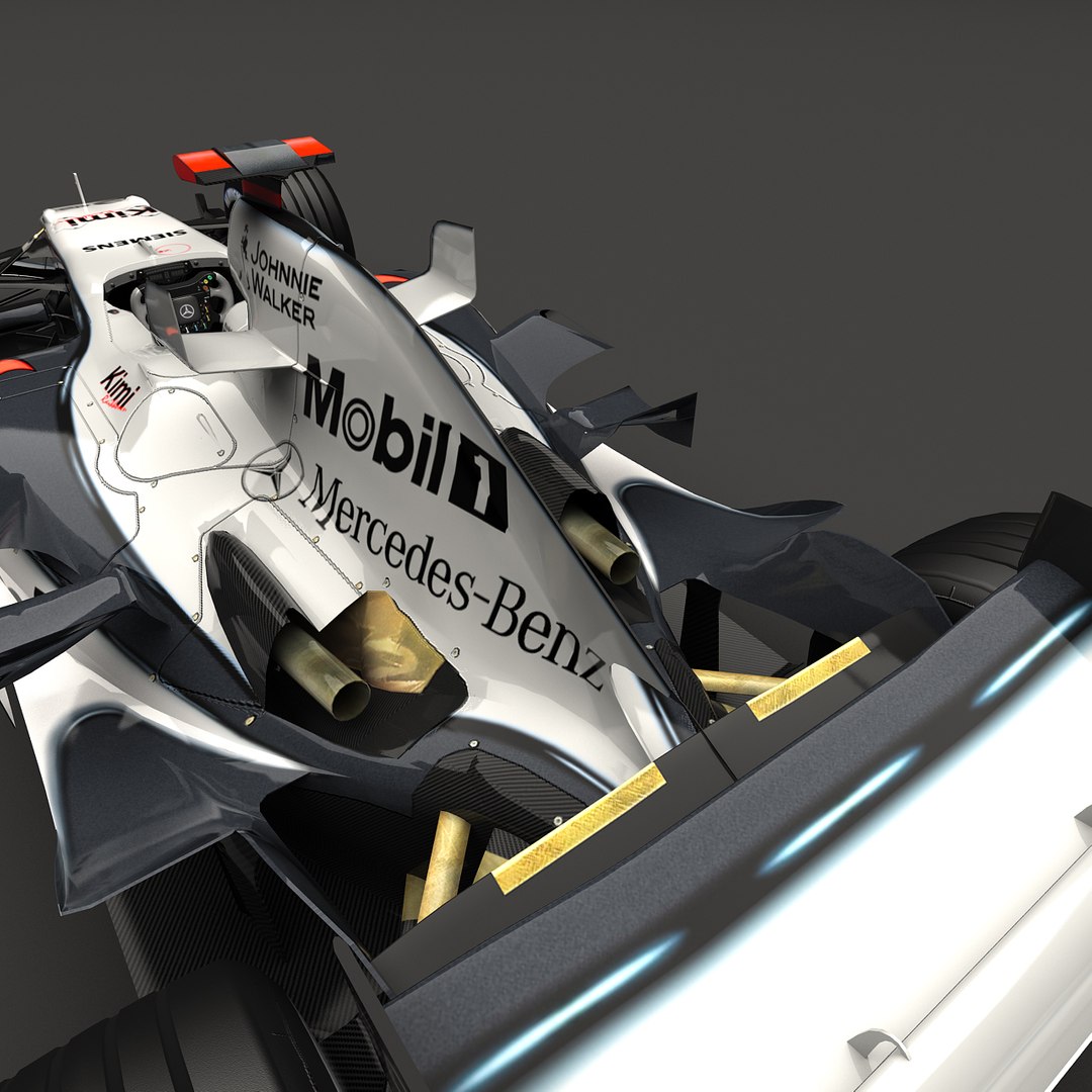 Mp4-20 Modelled 3d Model