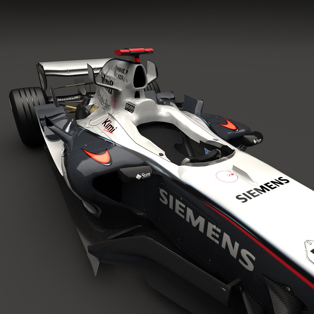 Mp4-20 Modelled 3d Model