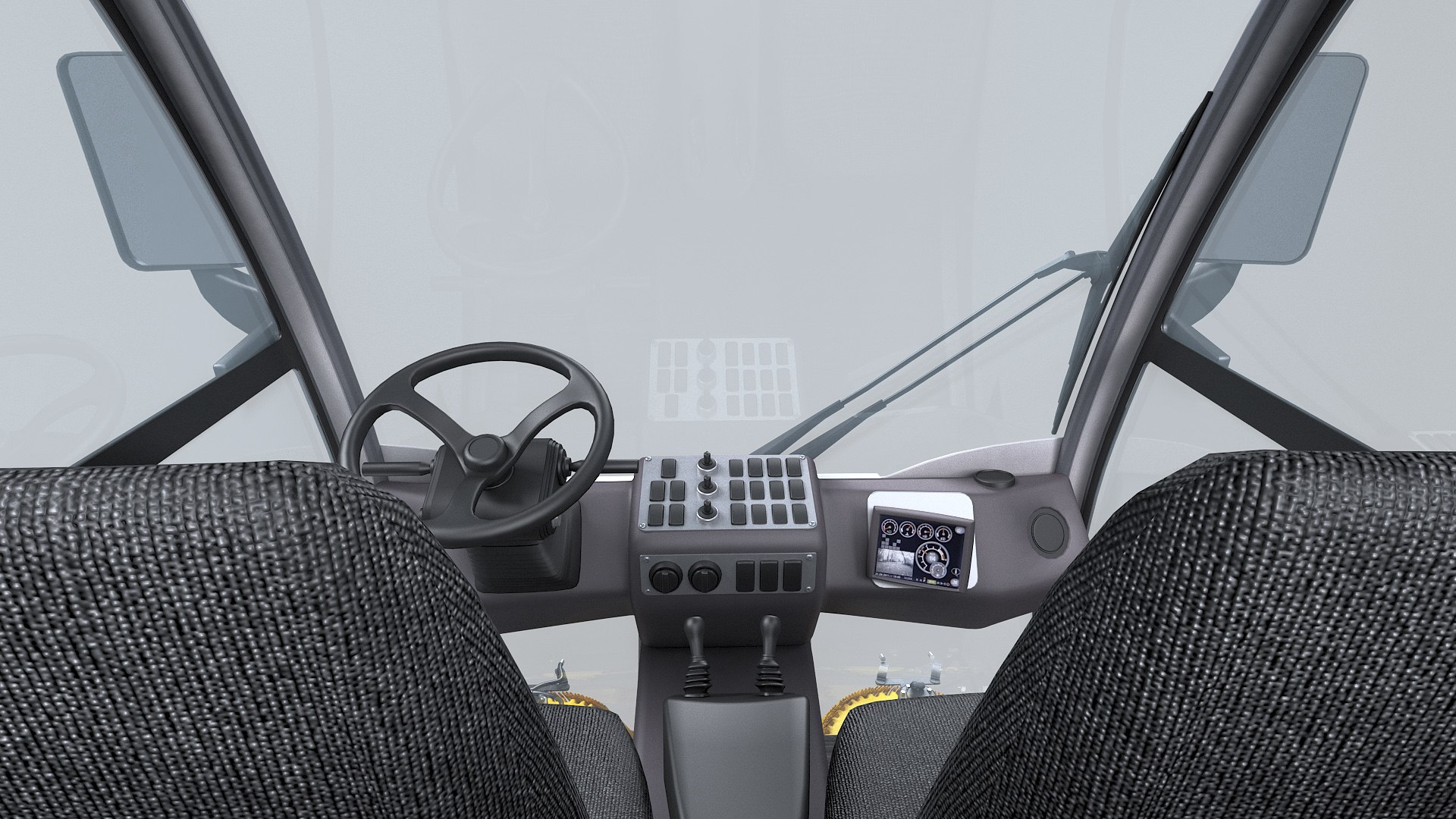 Road Sweeper Ausa W200H 3D - TurboSquid 1774311