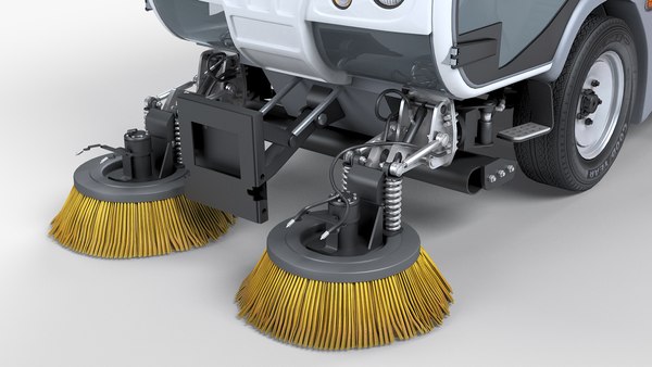 Road Sweeper Ausa W200H 3D - TurboSquid 1774311