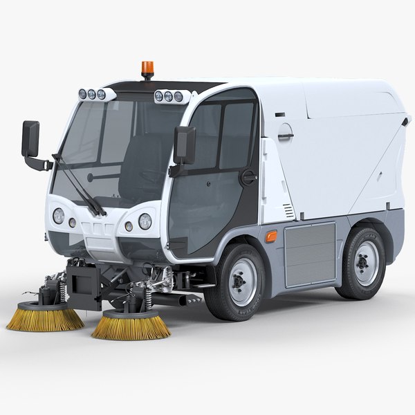 Road Sweeper Ausa W200H 3D - TurboSquid 1774311