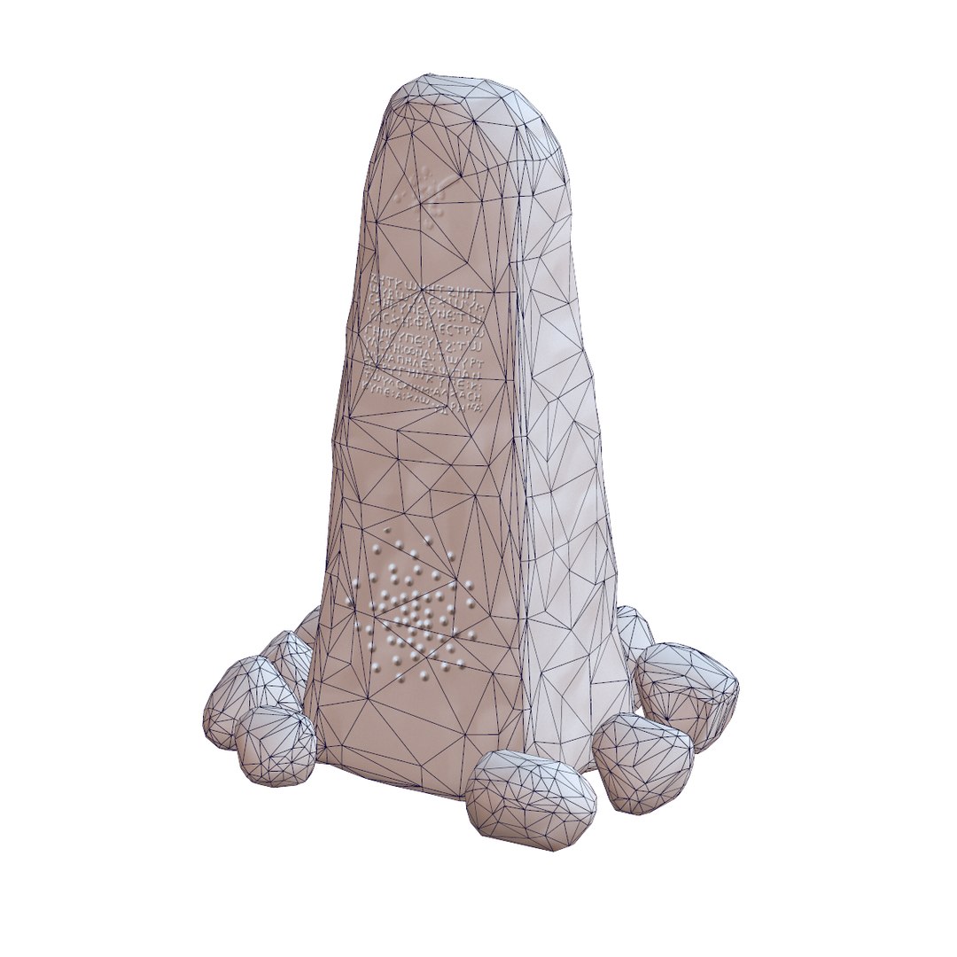 Free Stone Model - TurboSquid 1221074