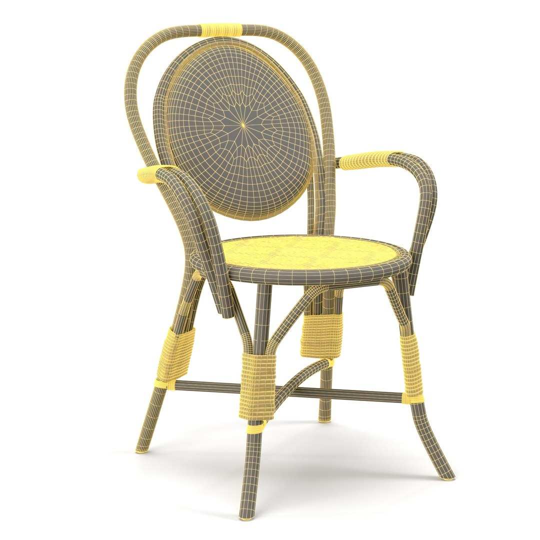 Ong Shunmugam Dining Chair PBR Model - TurboSquid 2209407