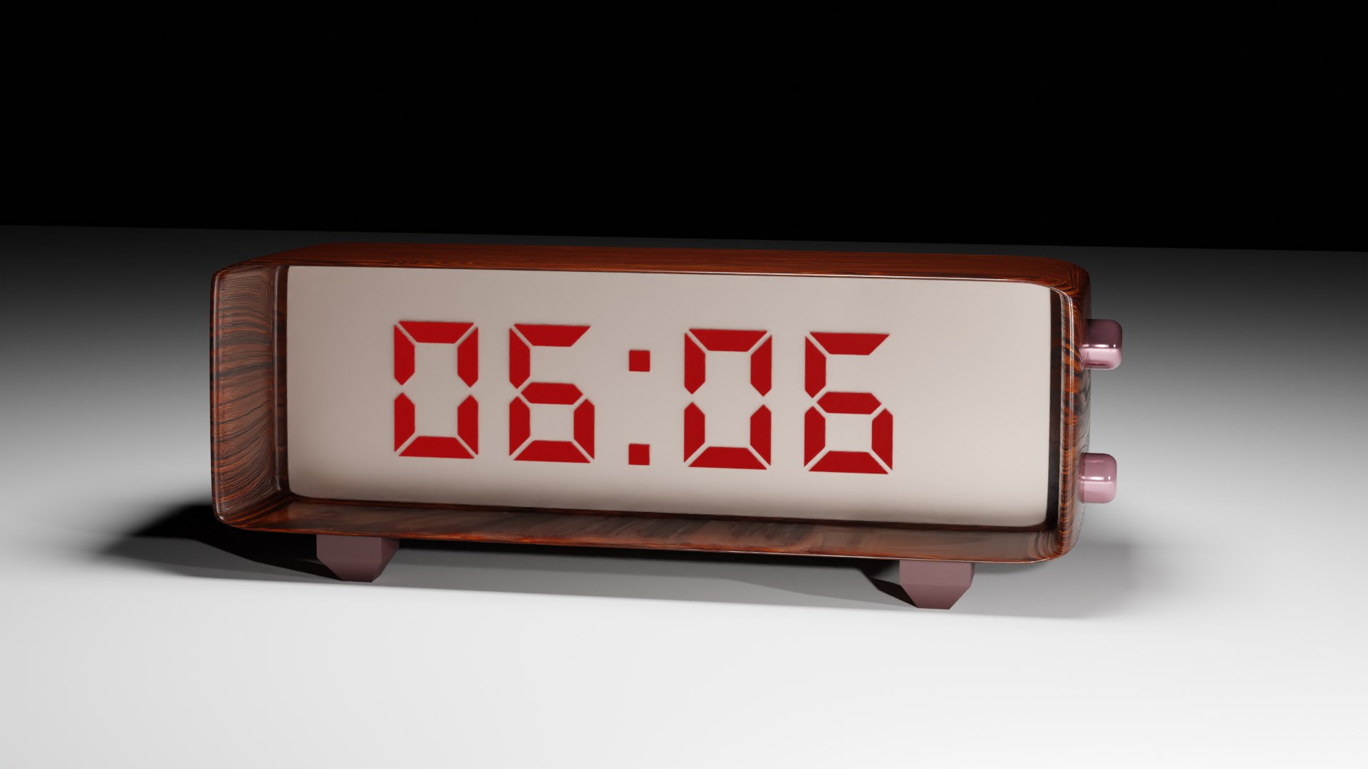 3D Alarm Digital Clock 3D Model - TurboSquid 2216442