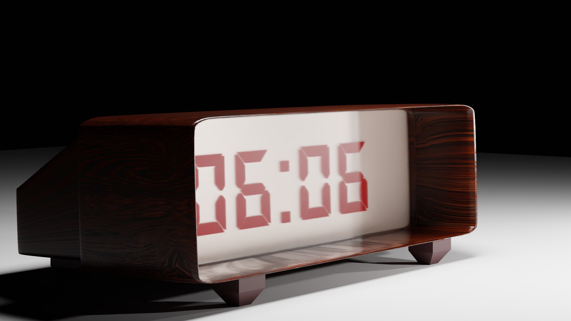 3D Alarm Digital Clock 3D Model - TurboSquid 2216442