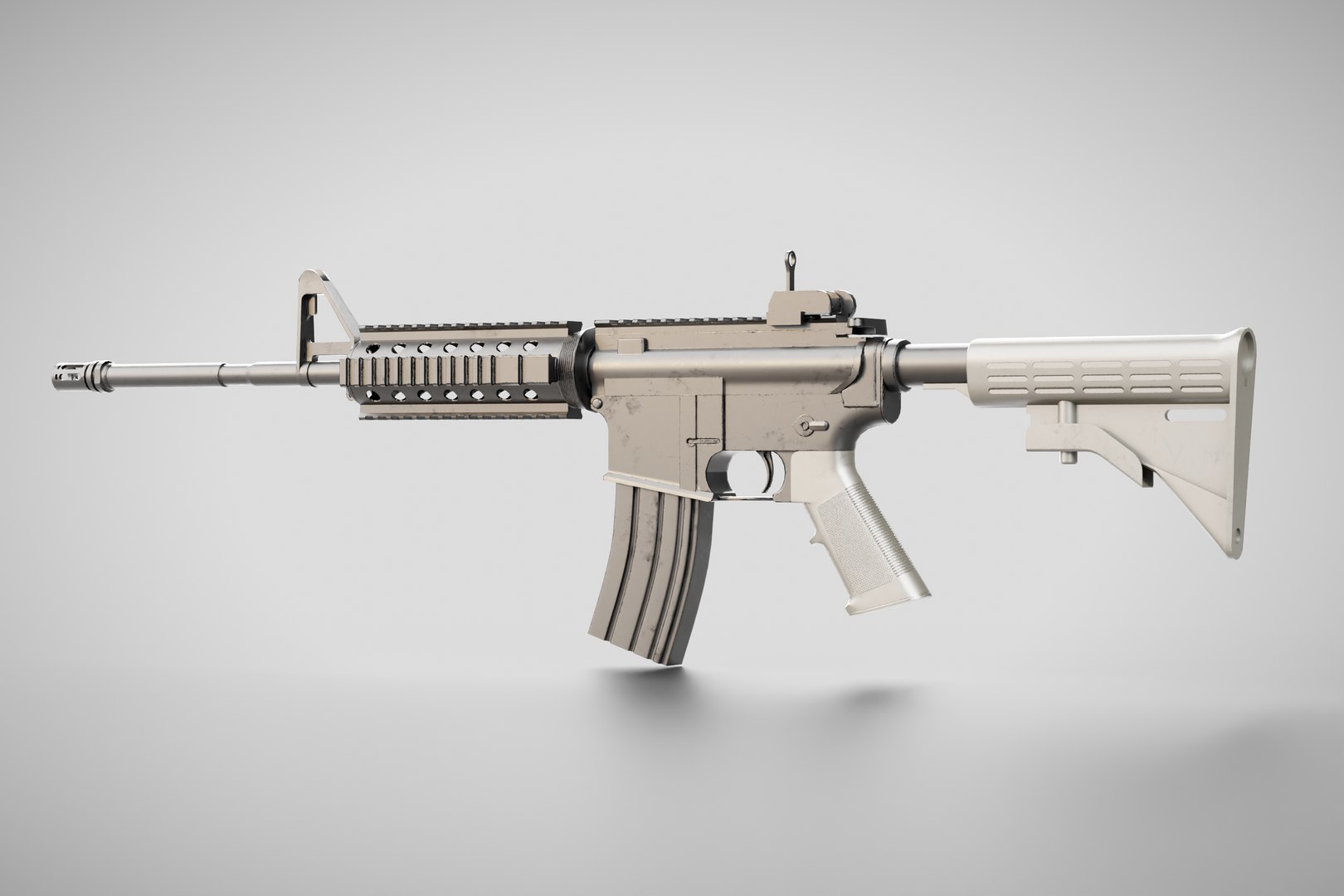 3d Model Ready M4a1