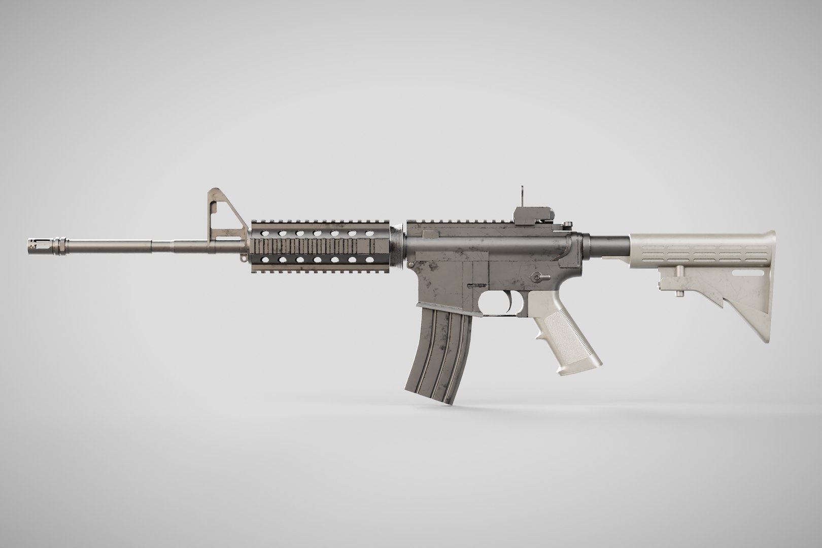 3d Model Ready M4a1