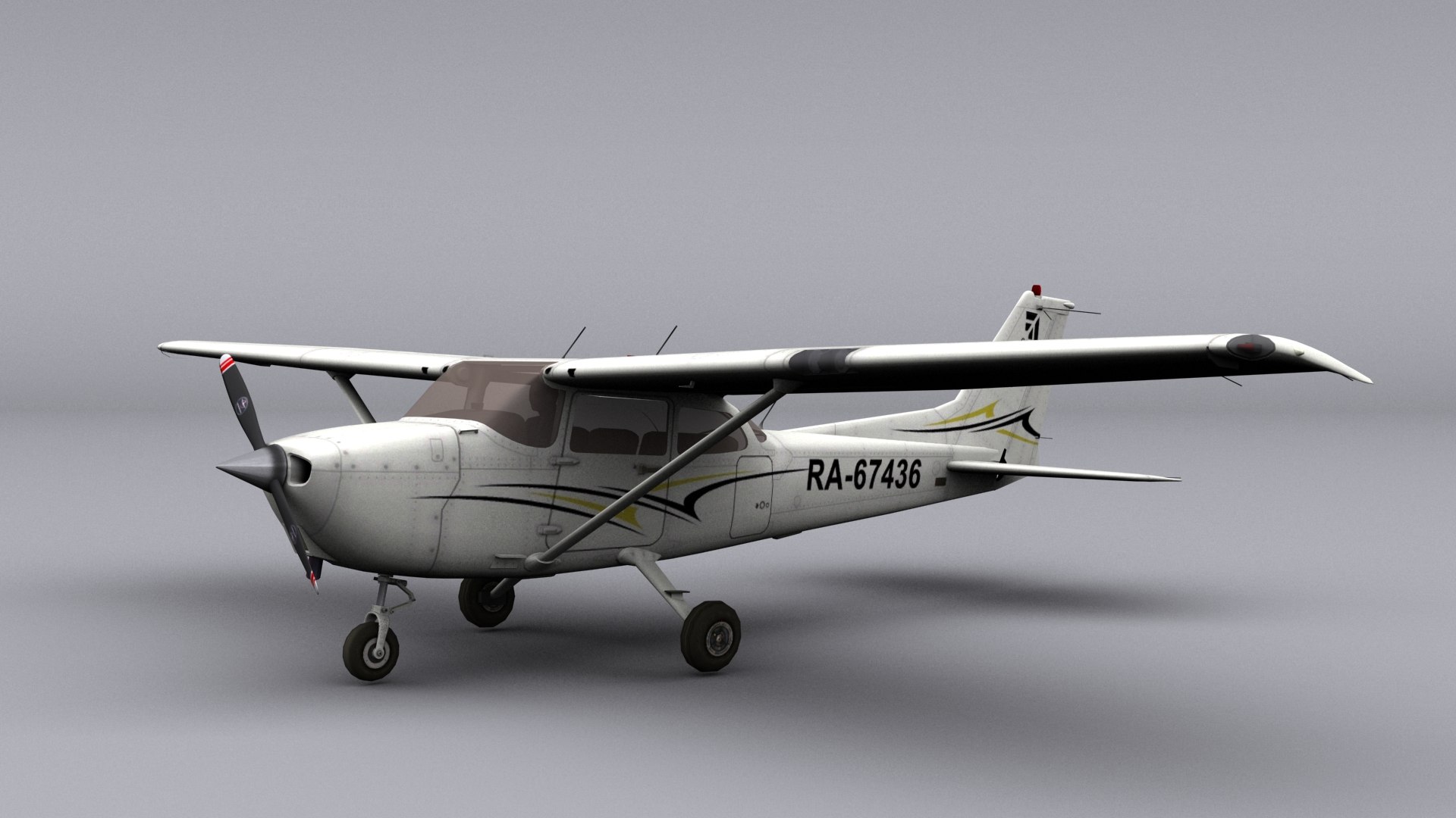 3D Cessna-172S - TurboSquid 2326532