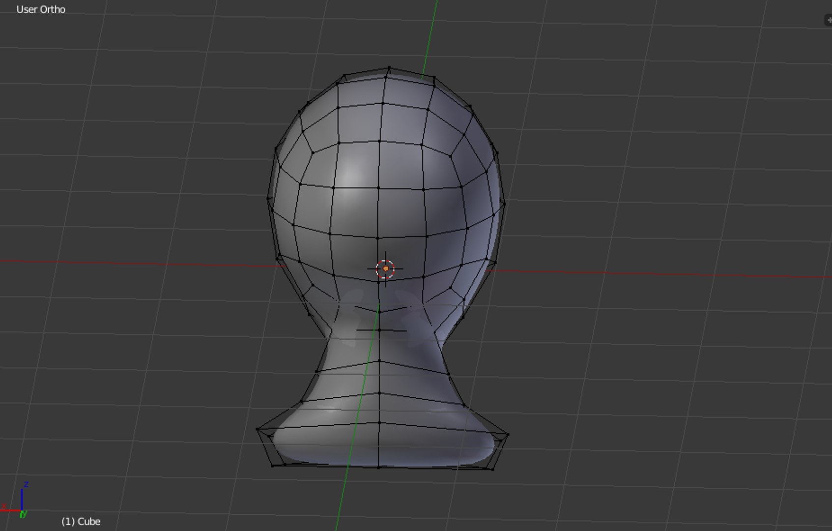 3d Mesh Perfect Base Human Head Model
