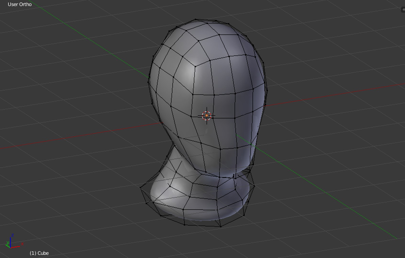 3d Mesh Perfect Base Human Head Model