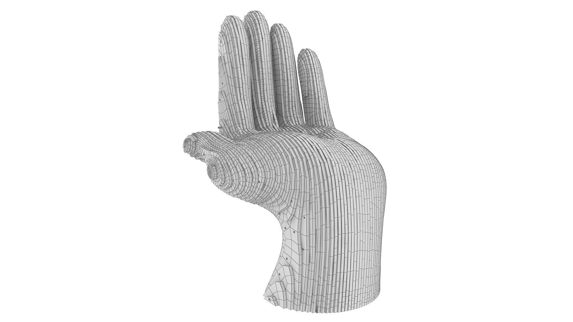 3D Parametric Hand Models - TurboSquid 2085275