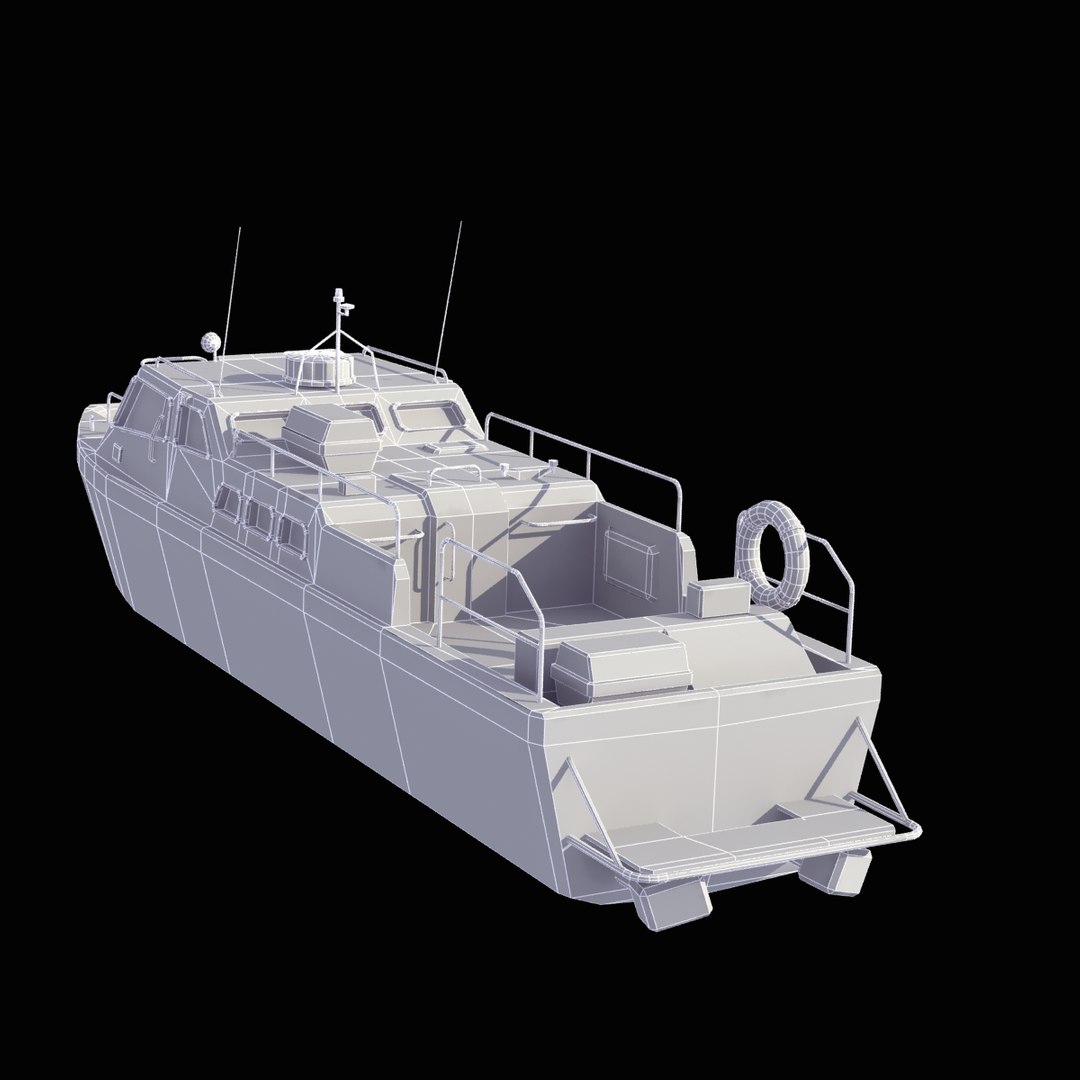 3d Model Landing Craft
