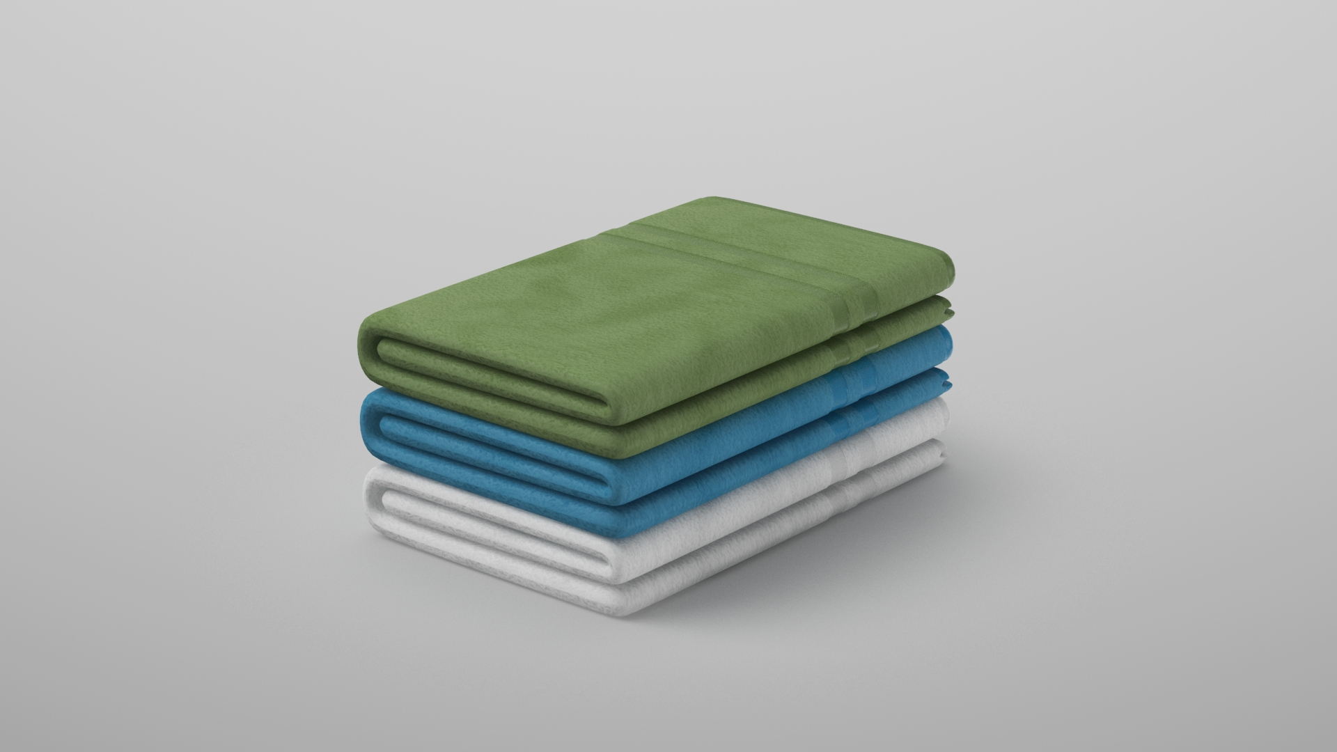 3D Towel Set Model - TurboSquid 1778972