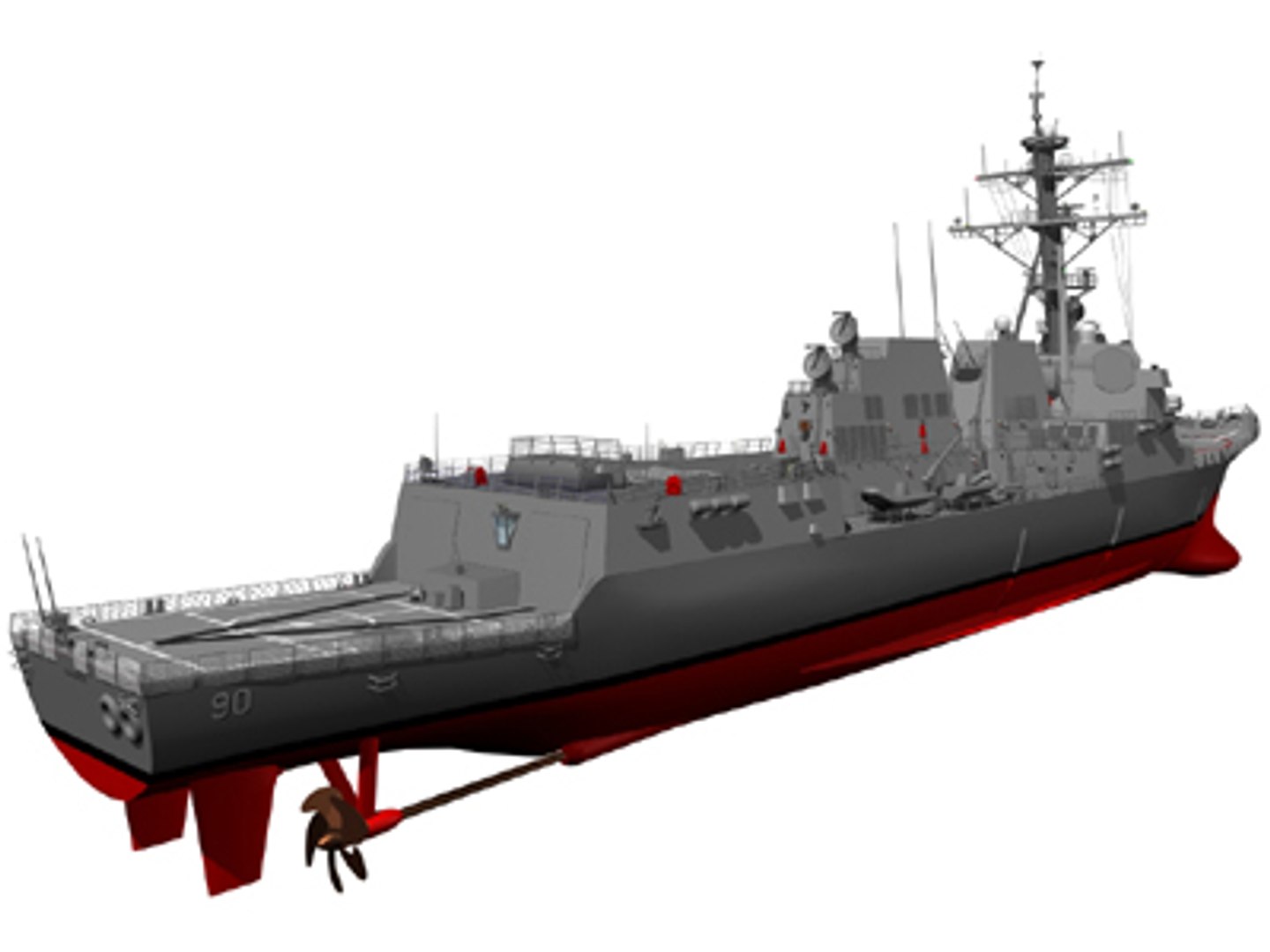 Ddg 90 3d Model