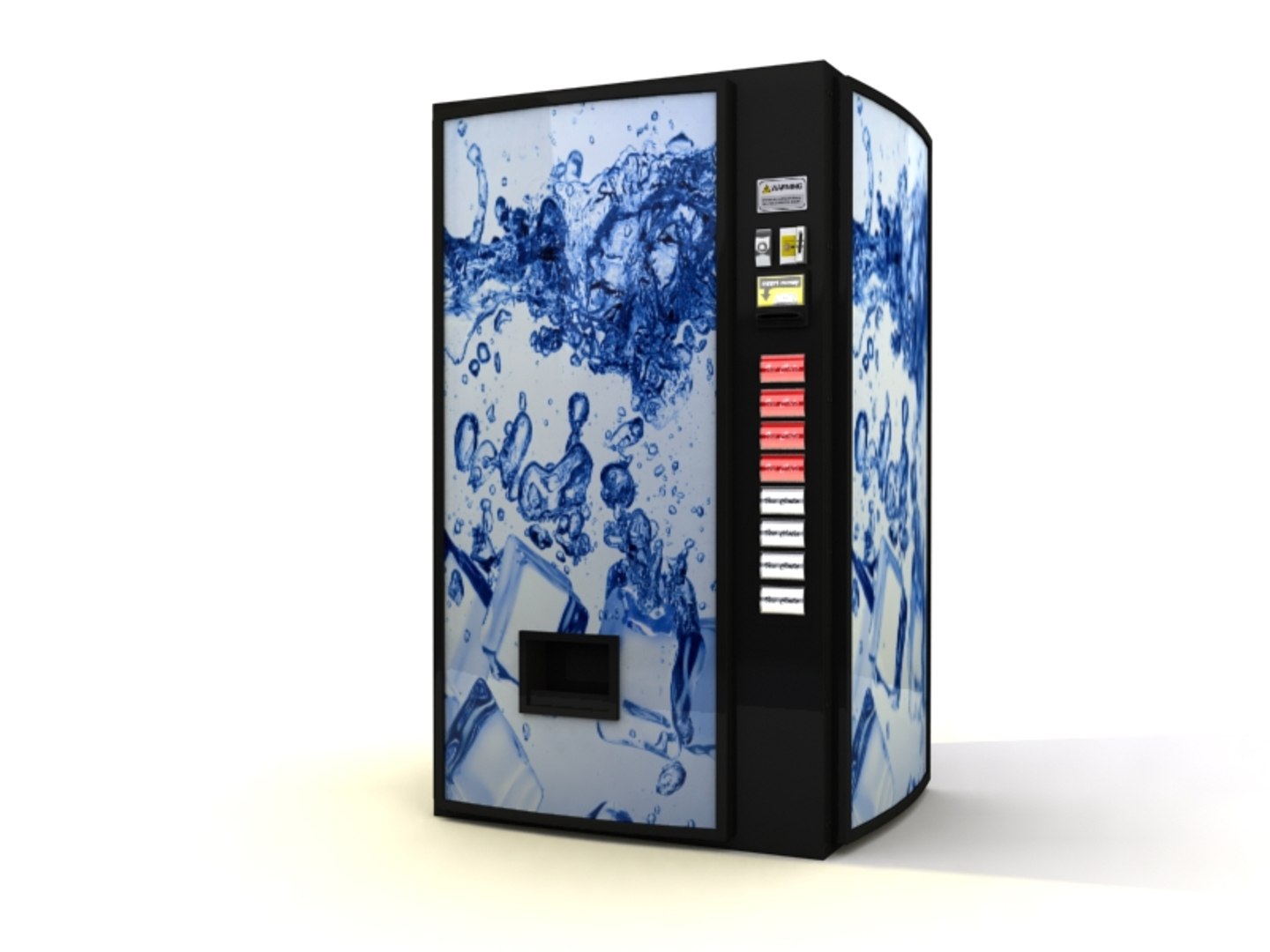 Soda Vending Machine 3d Model