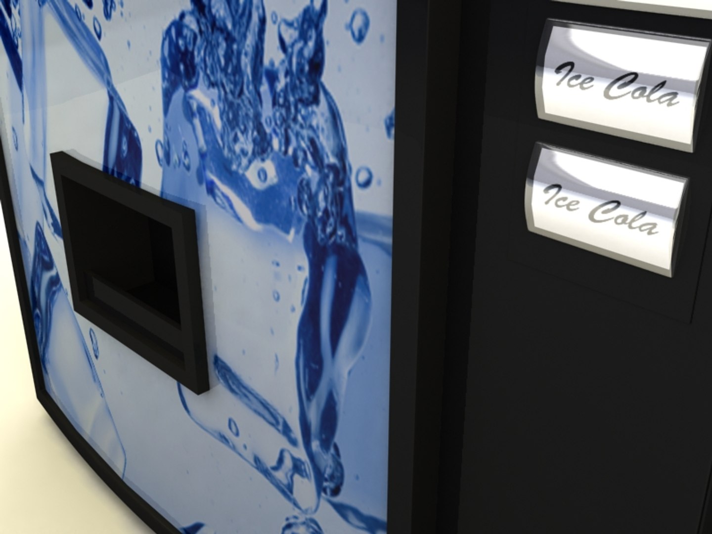 Soda Vending Machine 3d Model