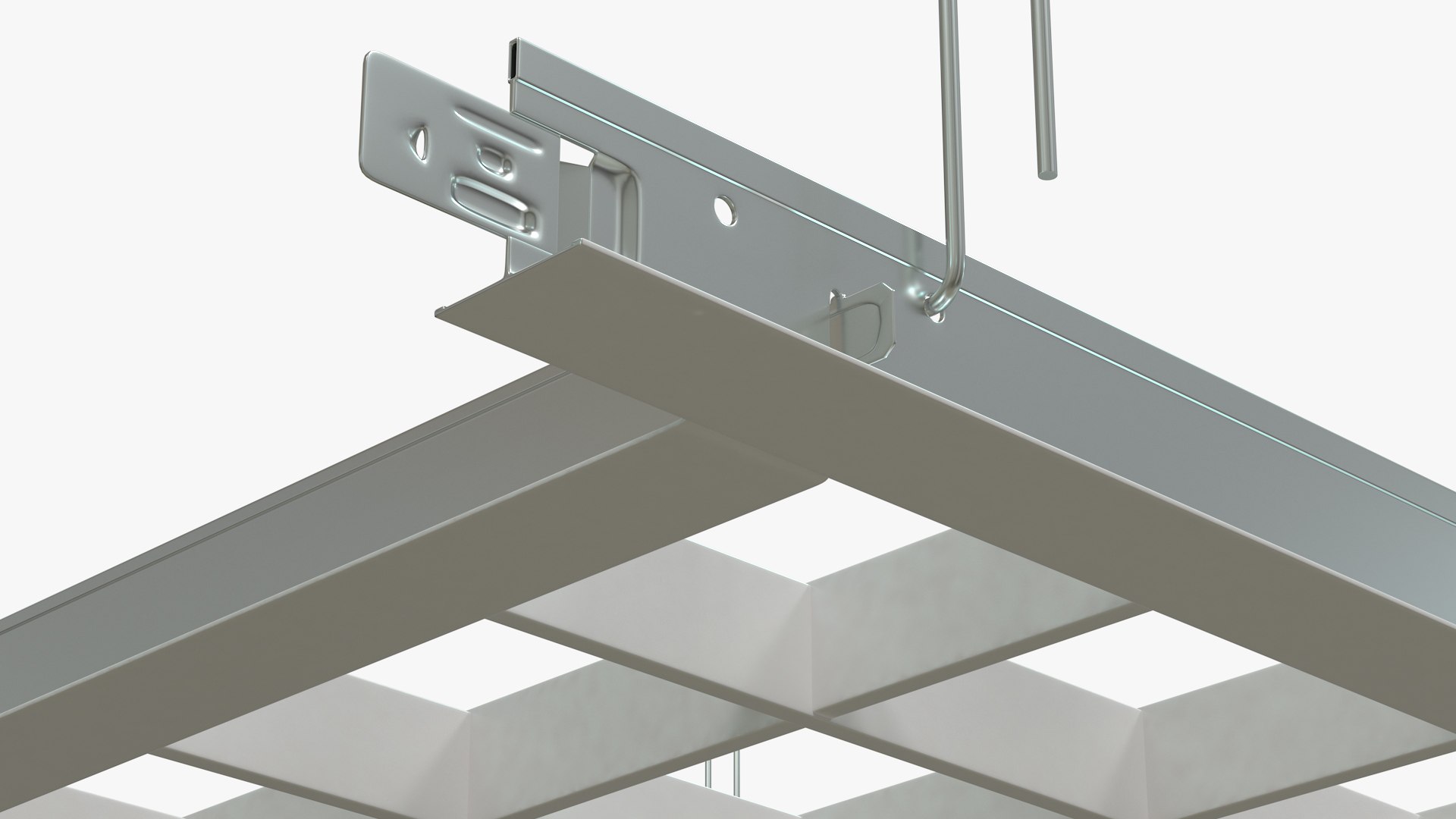 3D Aluminum Grid Ceiling - TurboSquid 1993731