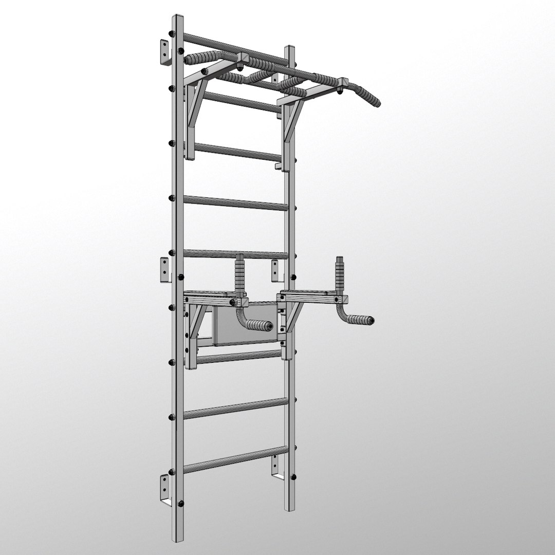 Swedish Ladder Model - TurboSquid 1487837