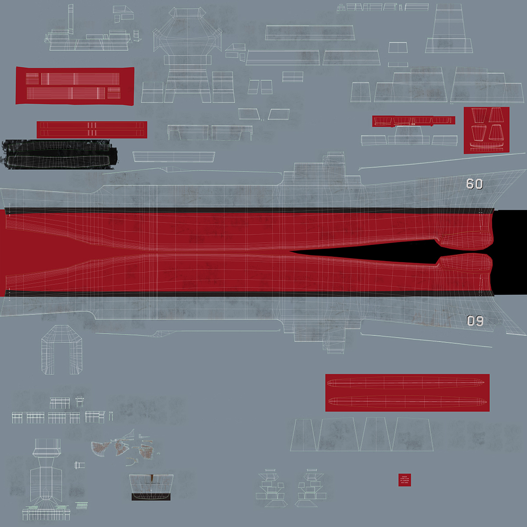 3D model uss paul hamilton ddg - TurboSquid 1424353