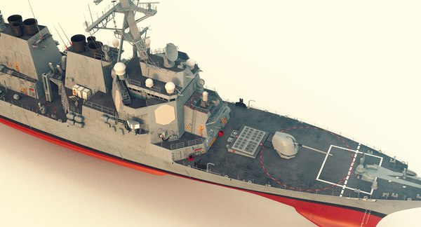 3D model uss paul hamilton ddg - TurboSquid 1424353