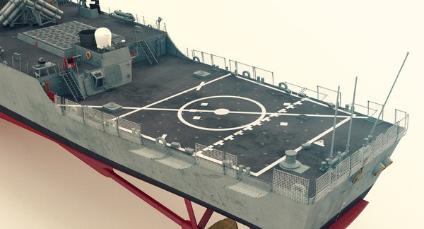3D model uss paul hamilton ddg - TurboSquid 1424353