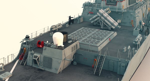 3D model uss paul hamilton ddg - TurboSquid 1424353